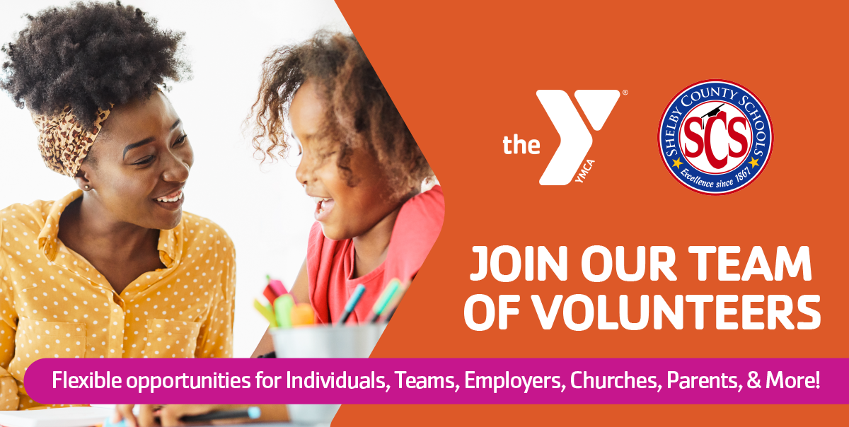 YMCA + SCS Volunteer Tutoring - YMCA OF MEMPHIS & THE MID-SOUTH